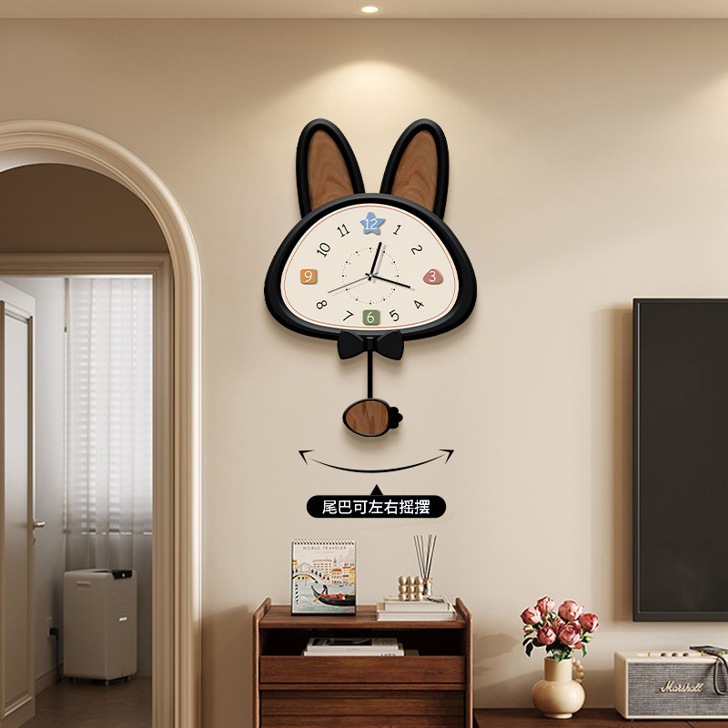 Large size decorative wall clock, Cartoon shape pendulum clock ...