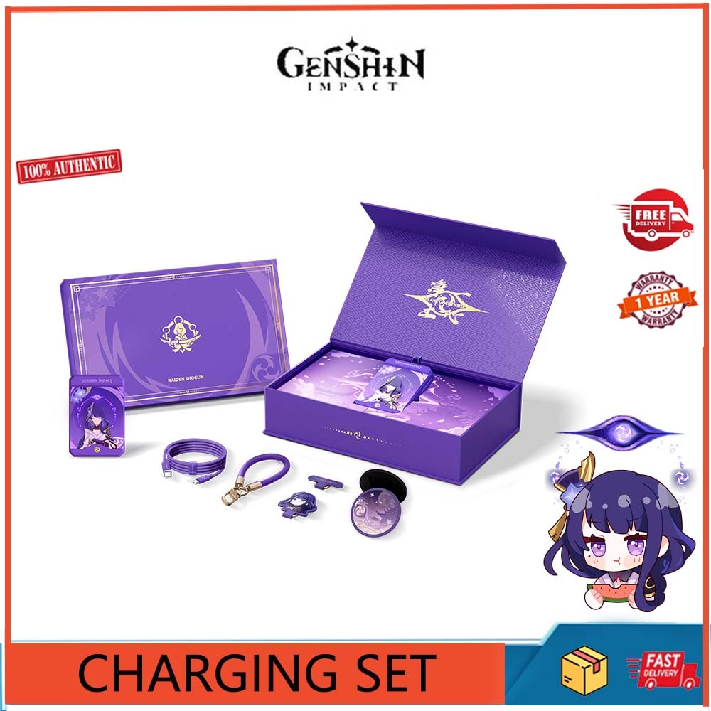 【Official Merch】Genshin Impact Shadow Silence World People Raiden ...
