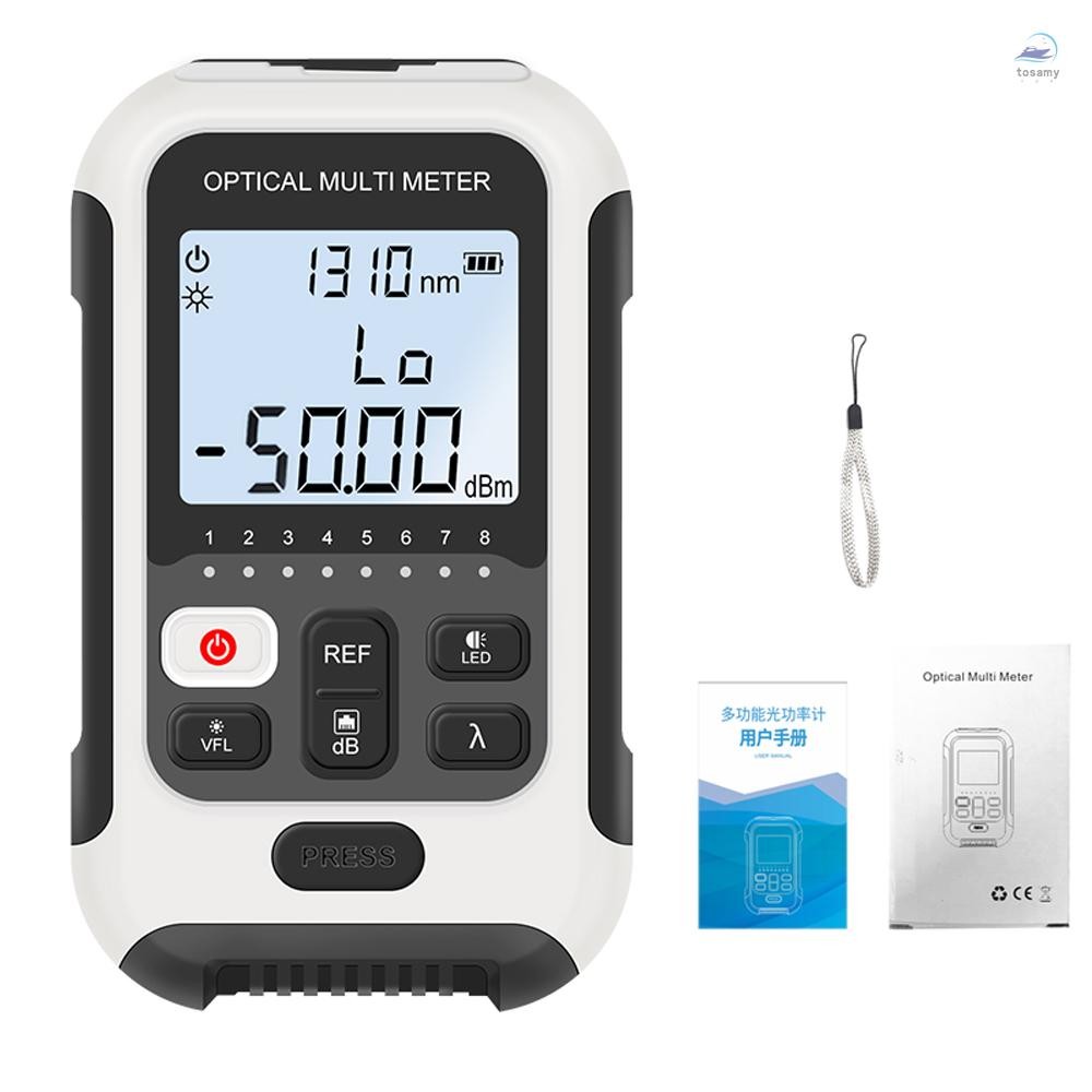 Portable Lightweight 3 in 1 Optical Power Meter High Accurancy Network ...