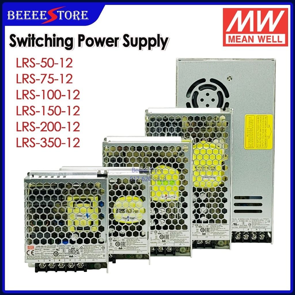 MEANWELL LRS-50-12/ LRS-75-12/ LRS-100-12/ LRS-150-12/ LRS-200-12/ LRS ...