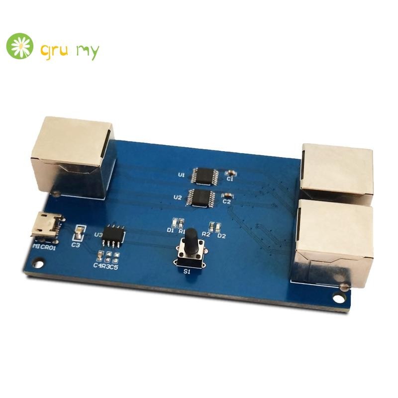1 Pcs Network Cable Broadband Gigabit Ethernet Port Switcher Internal ...