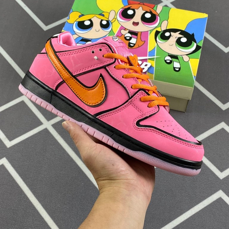 The Powerpuff Girls x Nike Dunk SB Low Powerpuff Girls Joint Blossom ...