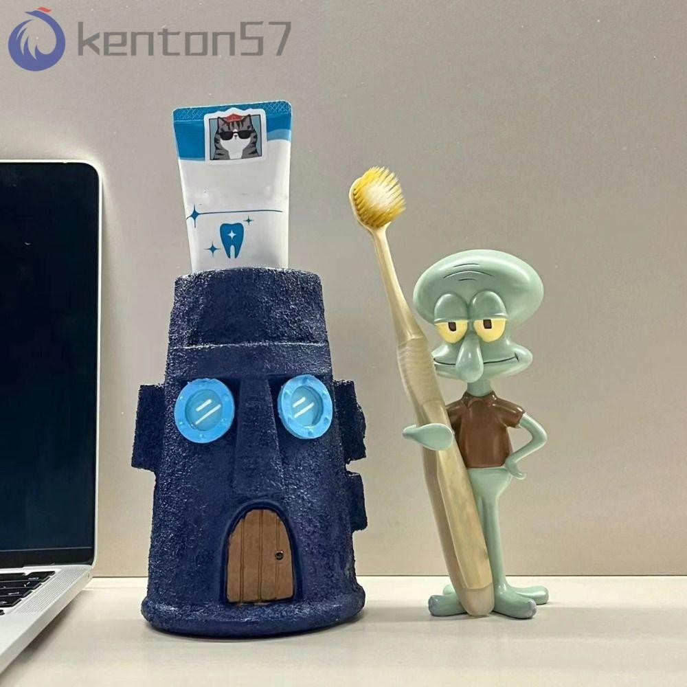 KENTON Creative Desktop Organizer, Stationery Squidward Tentacles ...