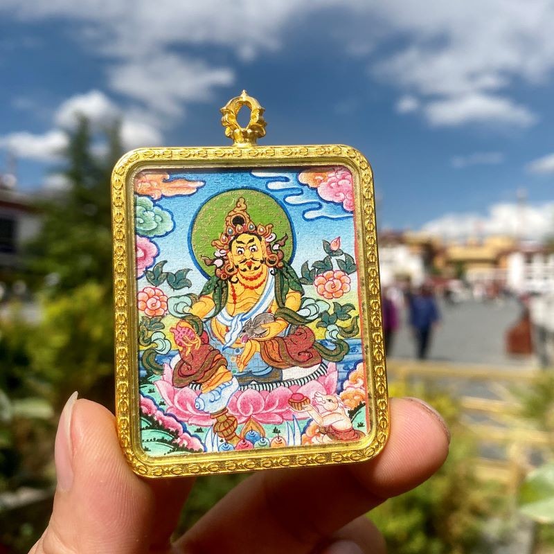 Super Effective Tangka Amulet Tibetan Pure Hand-Painted Tangkalasa ...