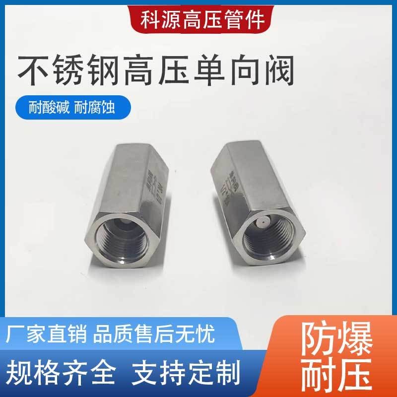 High Pressure 304 Stainless Steel Inner Wire Check Valve Gas Liquid ...
