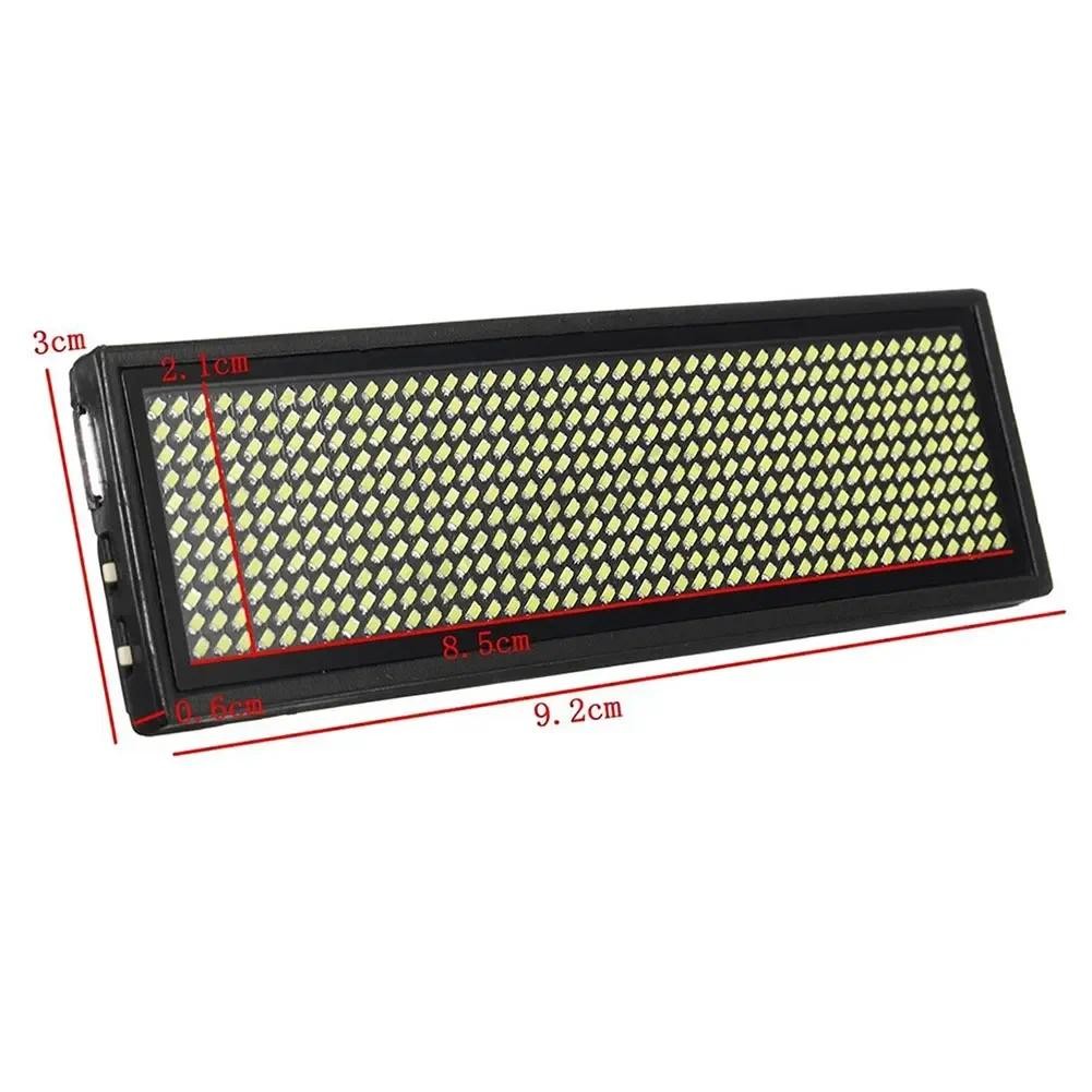 Rechargeable Bluetooth Digital LED Badge Insignia DIY Programmable ...