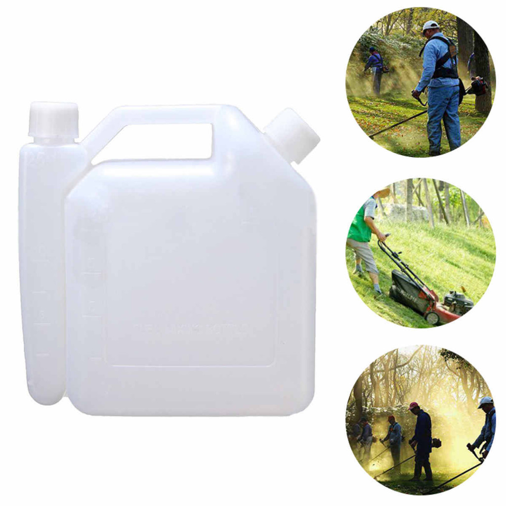 1L Oil Petrol Fuel Mixing Bottle Tank Container Storage For Stroke ...