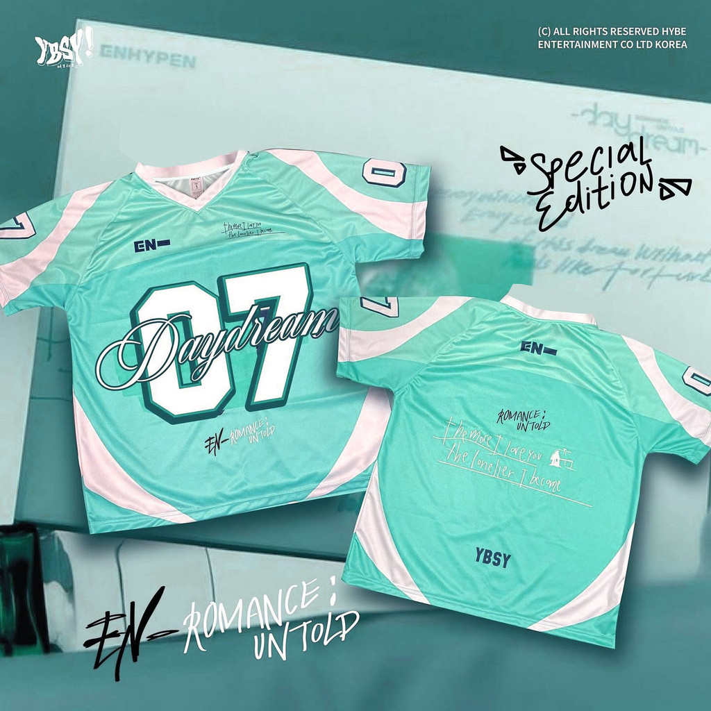 ENHYPEN JERSEY NEW DROPS DAY DREAM JERSEY | Shopee Malaysia