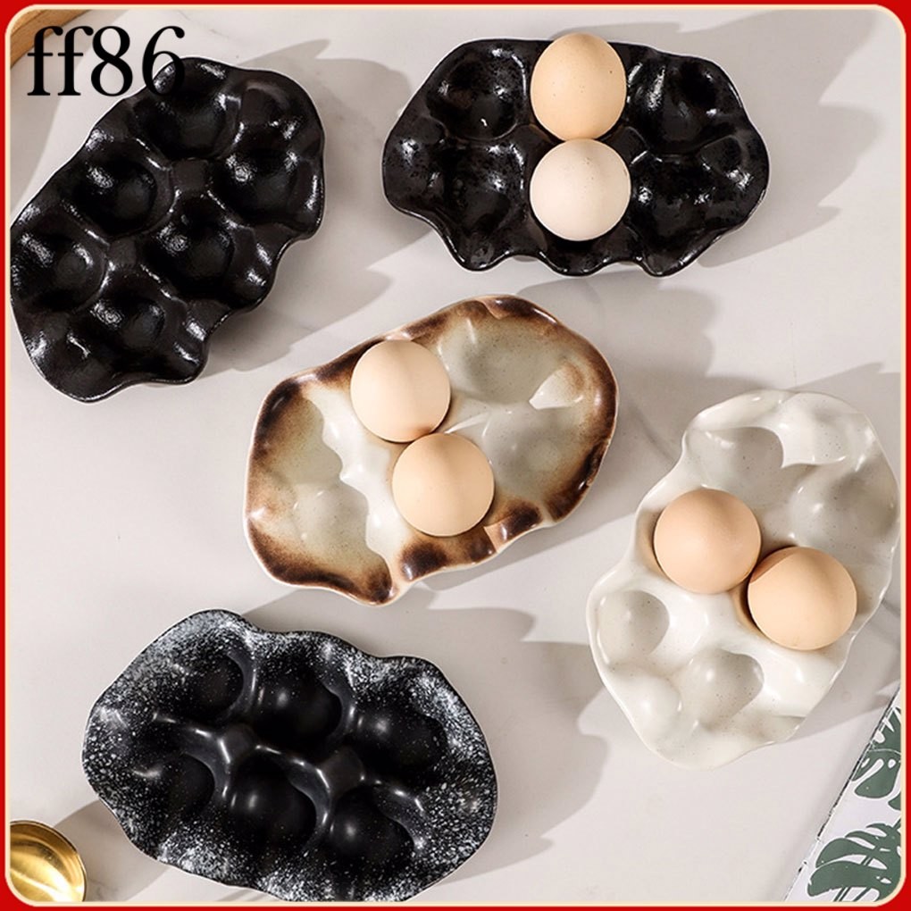 Ceramics Ceramic Egg Storage Grid With Aesthetic Appeal And Functional ...