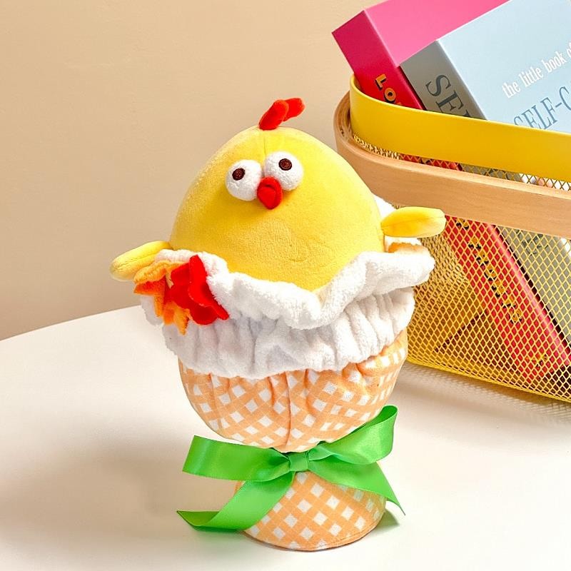 Zus Plush Toy MINISO MINISO Premium Pier Chicken Small Bouquet Doll ...