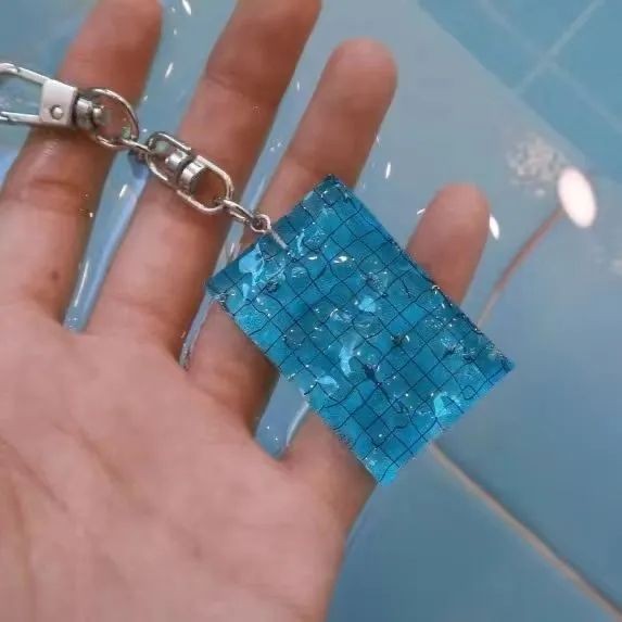 Swimming Key Pendant Swimming Pool High-value High-end Swimming Pool ...