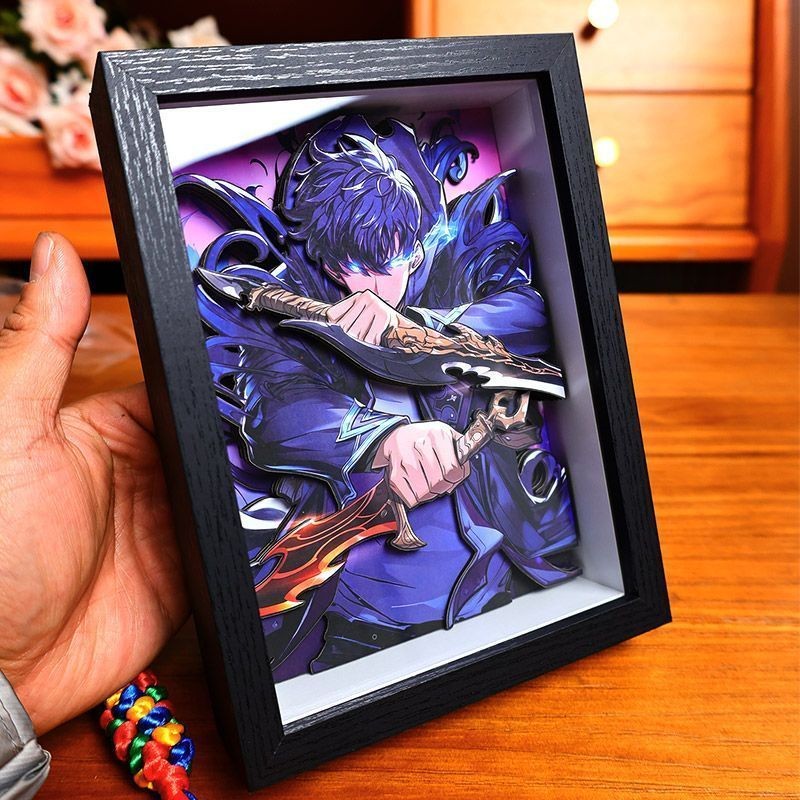 Solo Leveling Figure 8-Layer 3D Painting I Alone Upgrade Anime ...