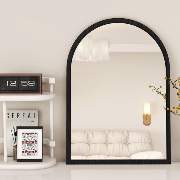 vanity mirror half moon mirror french mirror Medieval Makeup Mirror ...