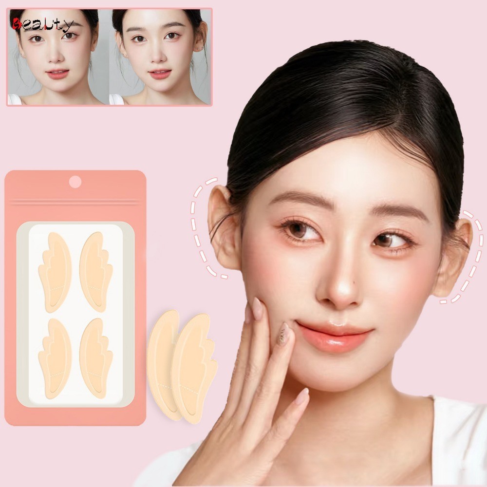 Reusable Invisible Elf Ear Stickers 6D Silicone Ear Correction Stickers ...