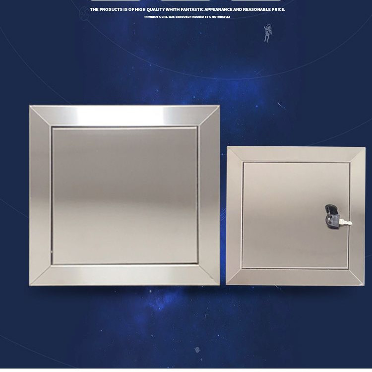 Stainless steel inspection port decorative cover sewer inspection port ...