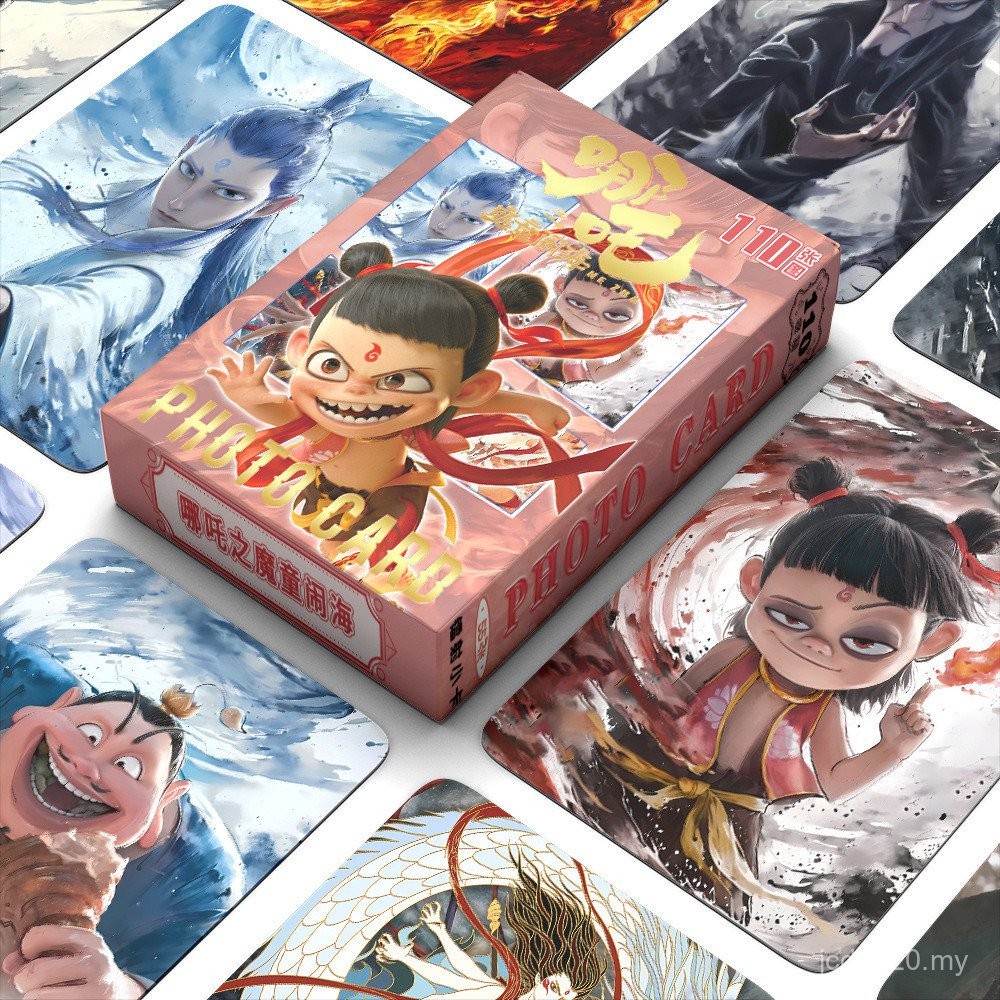 [Ready Stock] Nezha: The Mythic Child Descends to Earth Card 50pcs ...