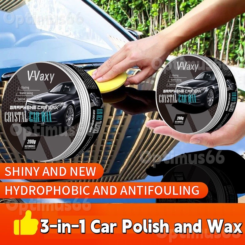 Ceramic Coating Polish and Wax 3-in-1 Ceramic Coating Car Wax Polish ...