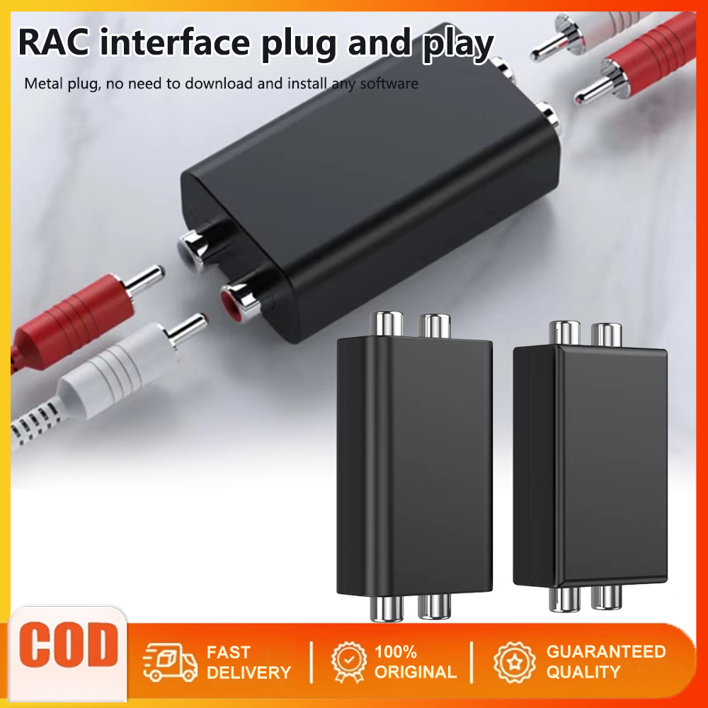 RCA AUX System Hum Noise Suppressor Noise Isolator Car Audio Isolato Buzzing Filter Noise ...