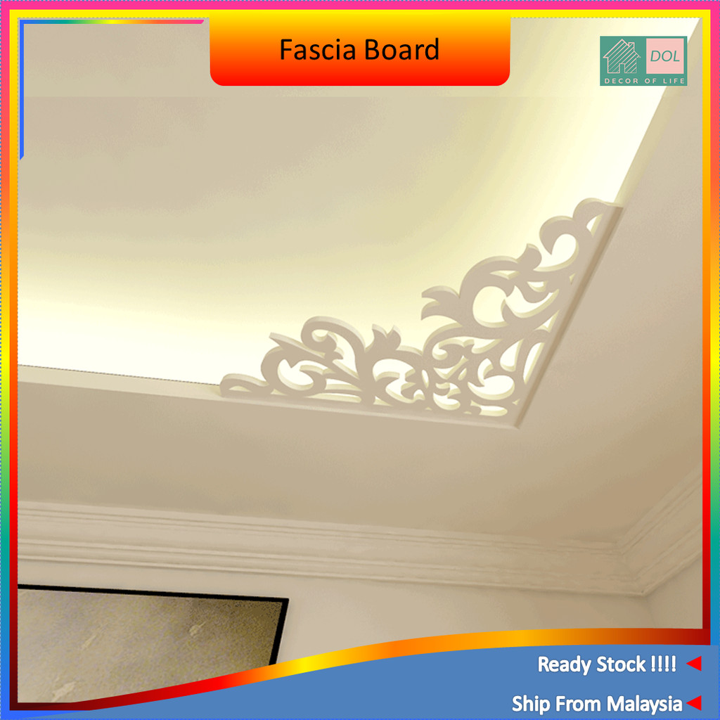 Big Fascia Board Ceiling Decoration Ceiling Board Ukiran Kayu Kerawang ...