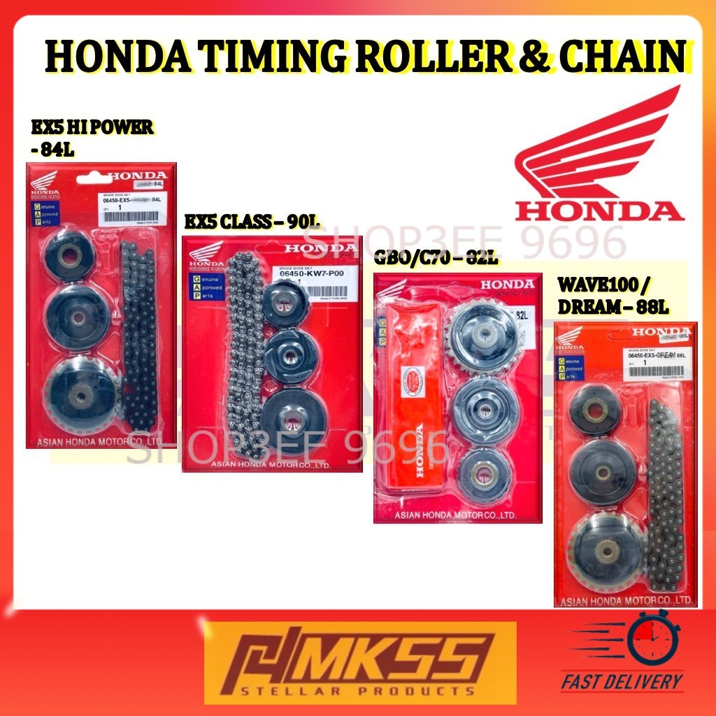 EX5 READY STOCK TIMING CHAIN RANTAI ROLLER SET EX5 DREAM HP HIPOWER ...