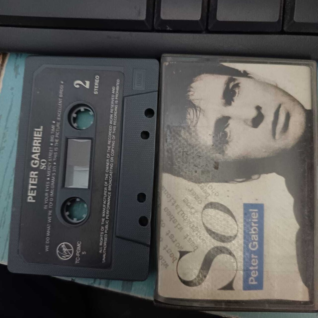 (Used) PETER GABRIEL So cassette tape | Shopee Malaysia