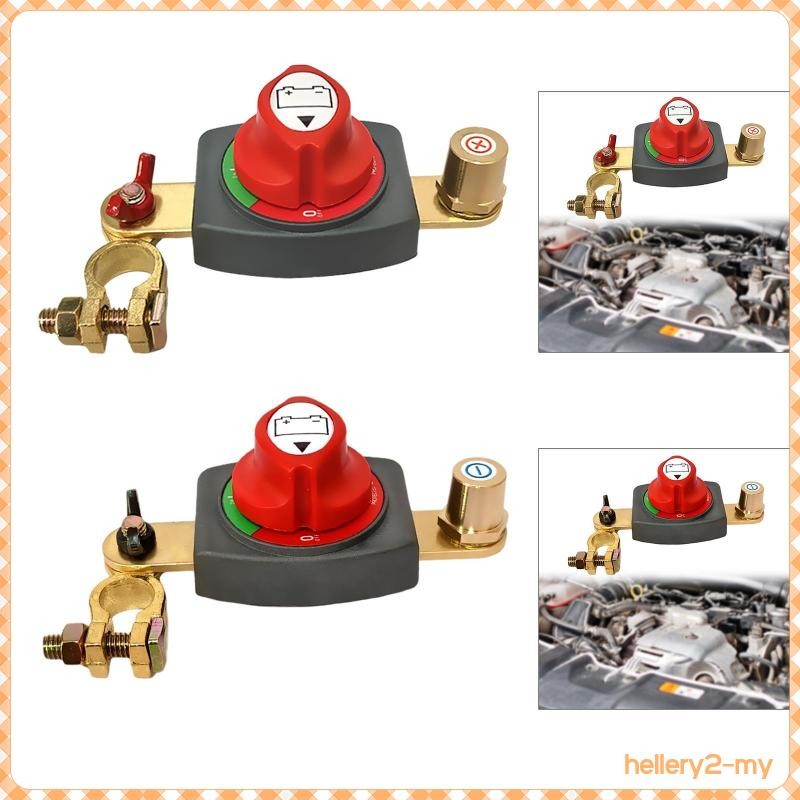[HelleryabMY] Top Post Battery Disconnect Switch Premium Sturdy Easy to ...
