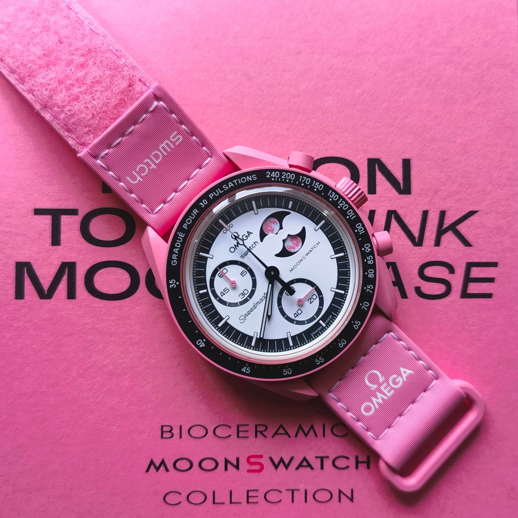 MoonSwatch MISSION TO THE PINK MOONPHASE New Man's Watches Full ...