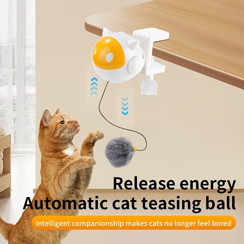 Integrated Lifting Electric Cat Toy Automatic Retractable Cat Teasing ...