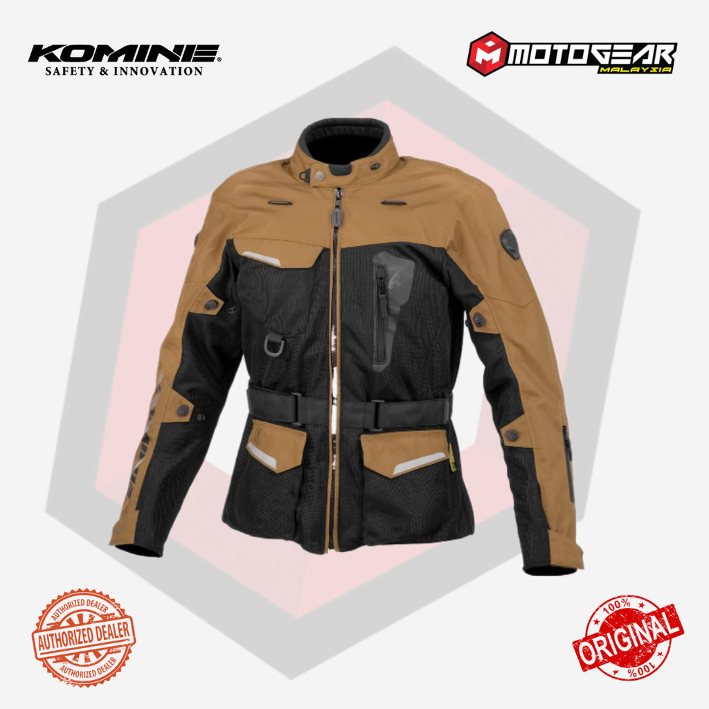 KOMINE JK-172 ADVENTURE MESH JACKET SAND | Shopee Malaysia