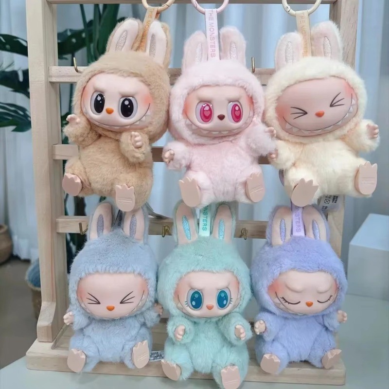 Cartoon Cute Labubu The Monsters Box Mystery Action Figure Toys Cardiac ...