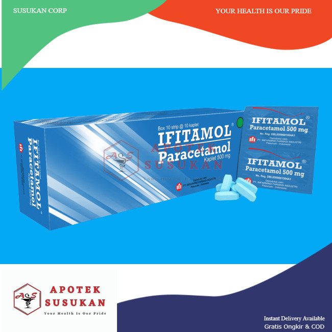 Ifitamol 500MG TABLETS PER STRIP CONTAINS 10 TABLETS | Shopee Malaysia