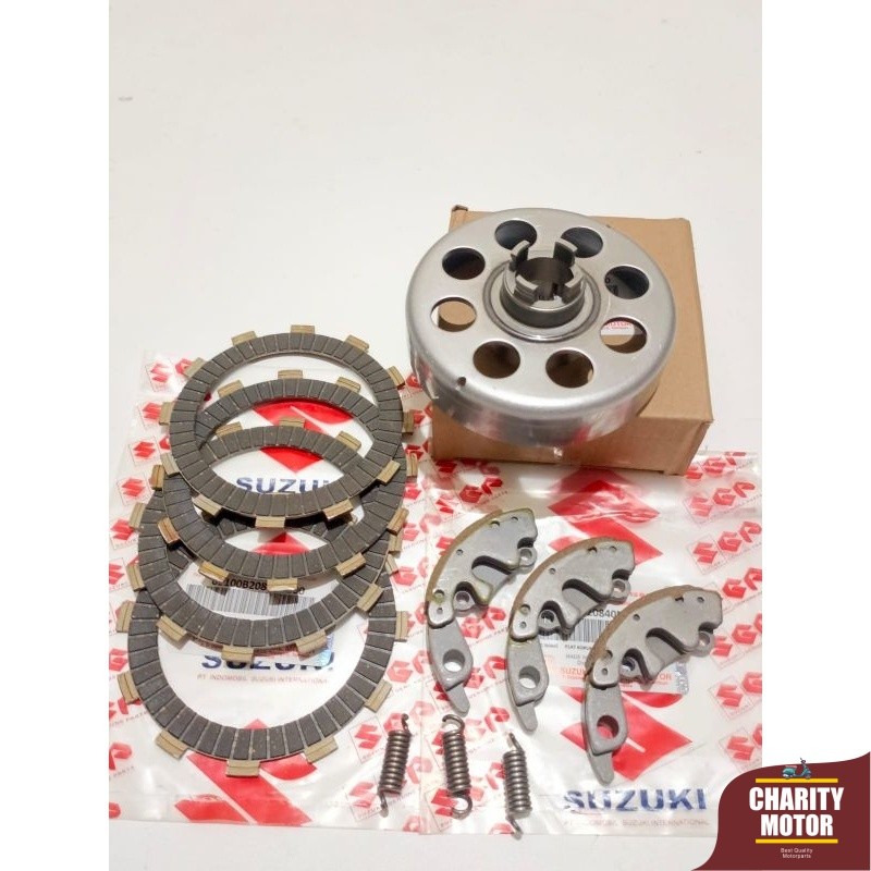 Double canvas bell set + smash 110 smash new Shogun 110 clutch plate ...