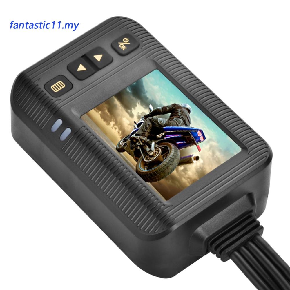 【Local Delivery】SE20 Motorcycle Dash Cam Front + Rear Camera DVR System ...