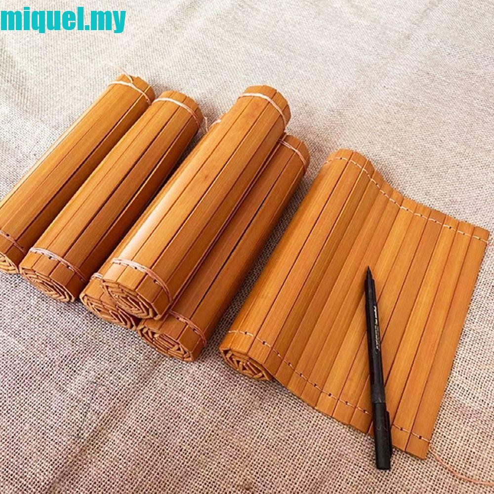 MIQUEL Writable Blank Bamboo Simple, Creative Multifunctional ...