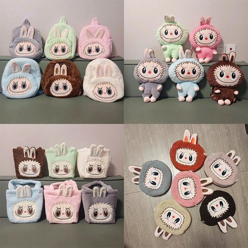 Labubu Woman Plush Shoulder Bag Girl Cute Labubu Doll Handbag Girl ...