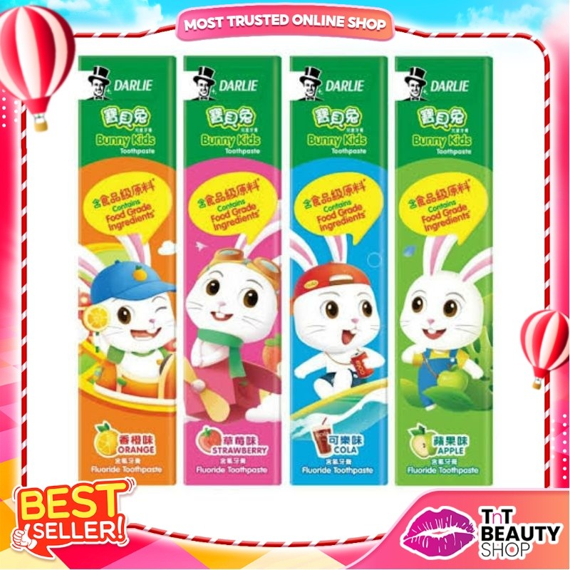 Darlie Bunny Kids Toothpaste Junior Darlie children's Toothpaste 40gr ...
