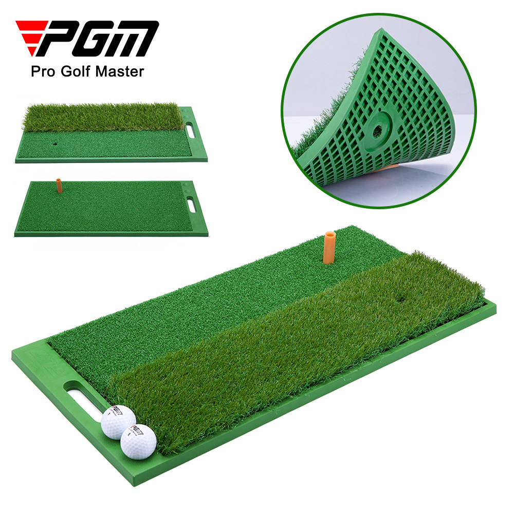 PGM TPE Soft Bottom Golf Portable Dual Grass Strike Pad DJD032 | Shopee ...