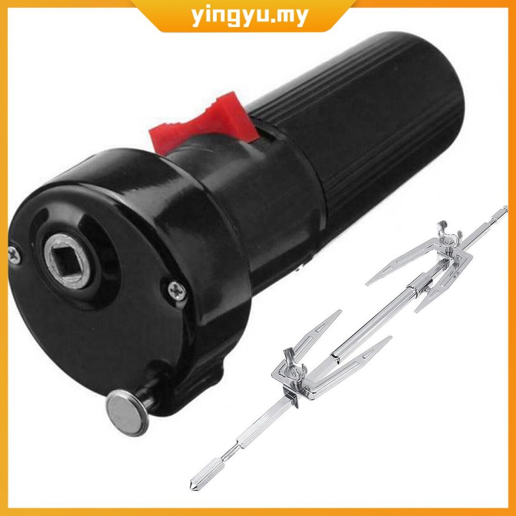 BBQ Rotator Motor or Rotary Fork Set Electric BBQ Rotisserie Grill Rod ...