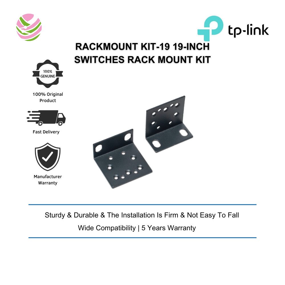 TP-Link RackMount Kit-19 19-inch Switches Rack Mount Kit Compatible ...