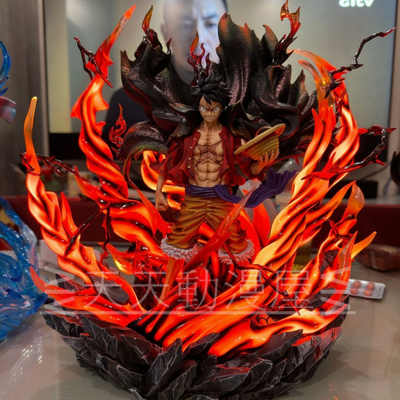 Free Shipping One Piece Model Tianhui Studio Overlord Color Luffy ...