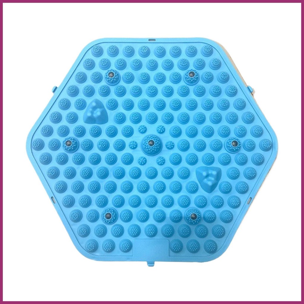 Foot Reflexology Mat 16.14 Inches Reflexology Walking Mat Hexagonal ...
