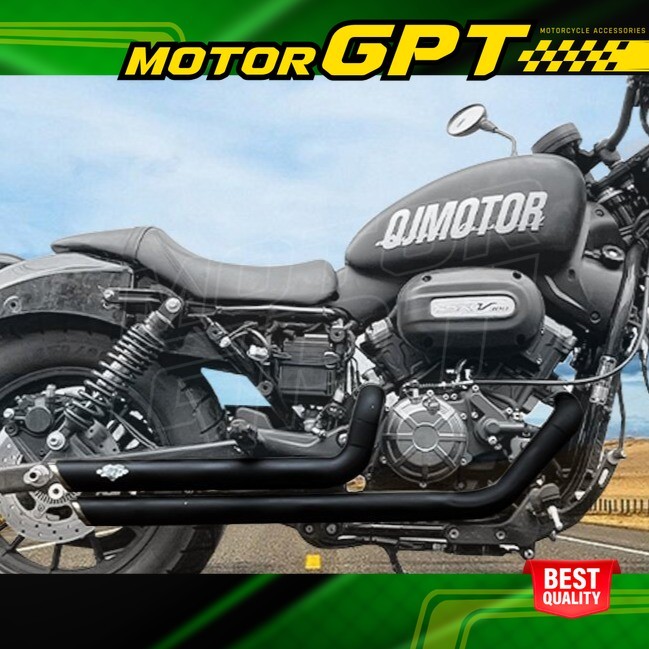 QJMotor SRV250 AMT SRV250 Vance & Hines Full System Exhaust with Heat ...
