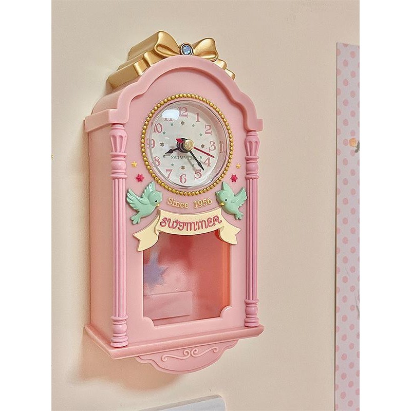 Lin Xiaozhai Same Style swimmer Girl Wall Clock Pendulum Handy Tool ...