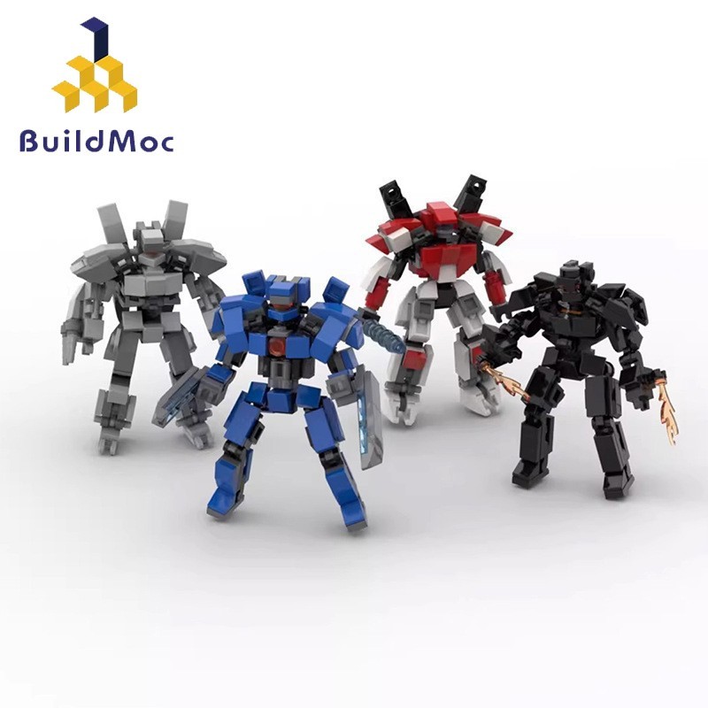 Pacific Rim mech robot model Building Blocks Assembly educational Toys ...
