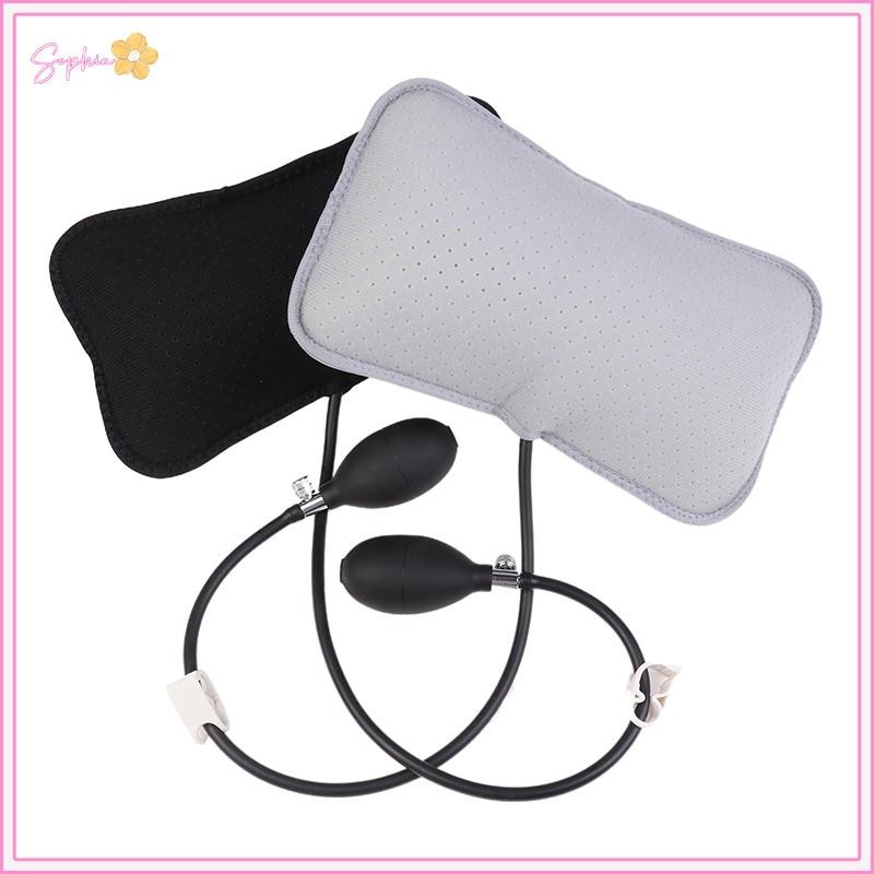 UVIGM> Inflatable Lumbar Support Cushion Portable Neck Shoulder Posture ...