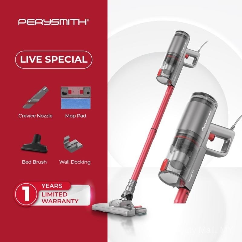 PerySmith Handheld Vacuum Cleaner Xtreme Series X10 Pro (1000W ...