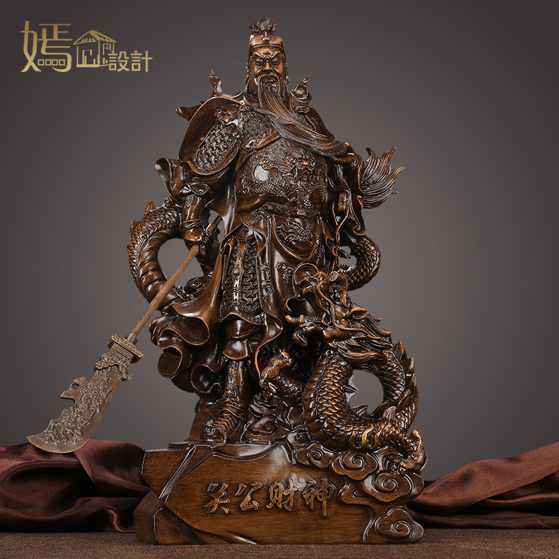 Incense Burner Yan Design Guan Gong Statue God of Wealth God of Wealth ...