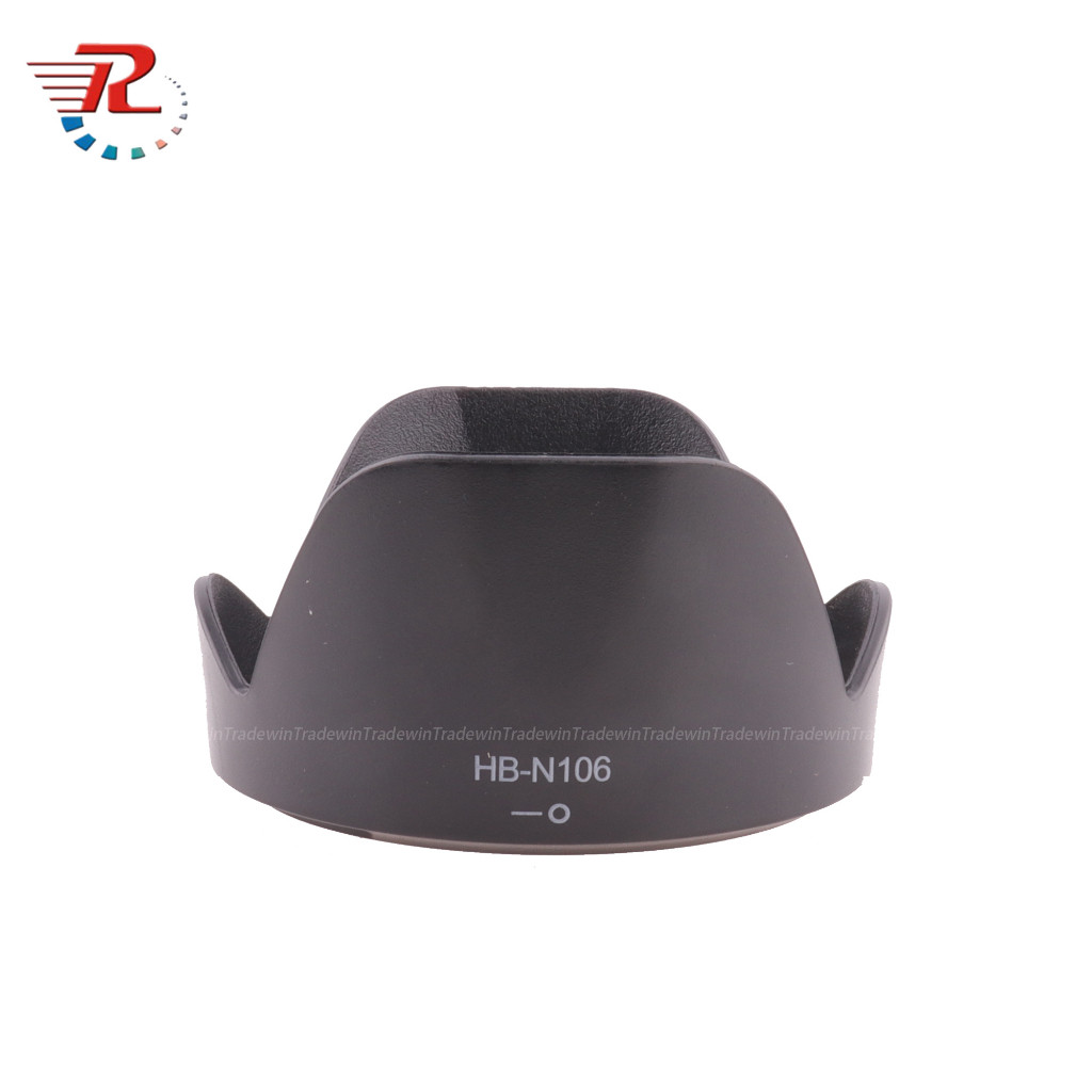 LARRY HBN106 Camera Lens Hood HB-N106 For Nikon D5600 D5500 D5300 D3400 D3300 With 55mm Lens ...