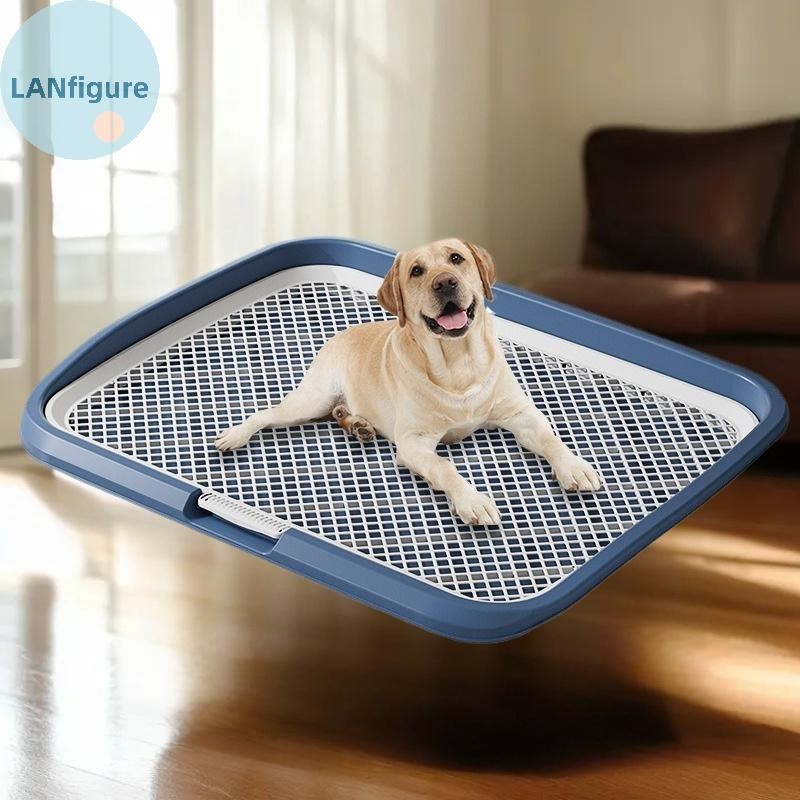 LANfigure Dog Potty Training Toilet, Plastic Dog Pee Pad Holder With ...