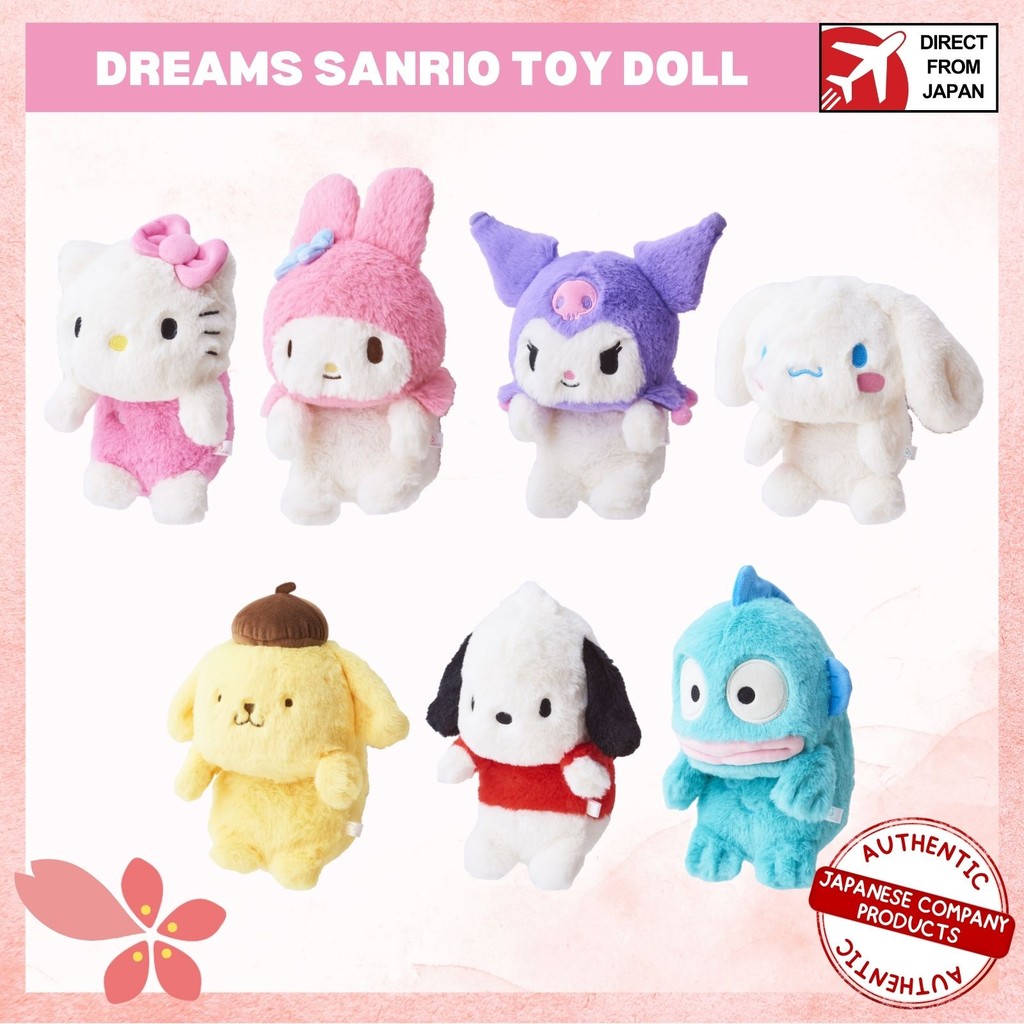 Dreams Sanrio characters Stuffed Posture Plush Toy Doll – Hello Kitty ...